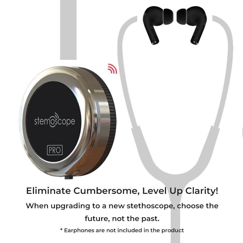 Stemoscope PRO, Professional digital electronic Bluetooth stethoscope ...